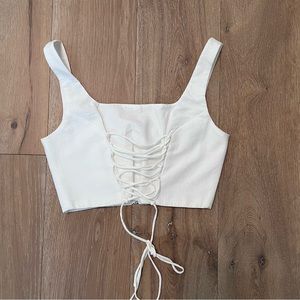 Princess Polly | Tops | Nwt Princess Polly Holland White Top | Poshmark